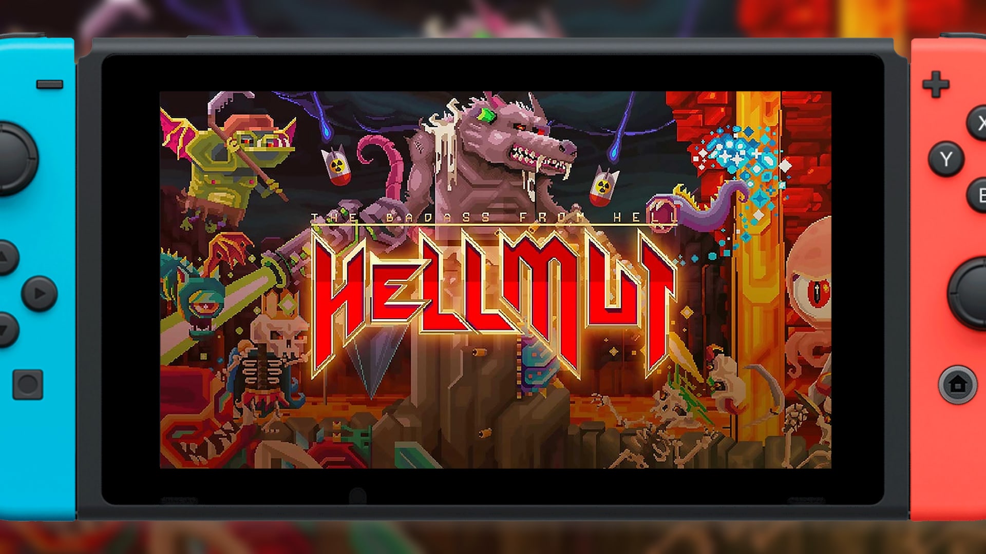 Test du jeu Hellmut: The Badass From Hell (Switch) - M2 Gaming