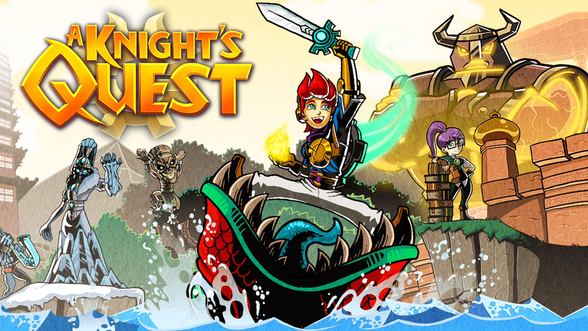 Test du jeu A Knight's Quest (PS4, XBox One, Switch, PC) - M2 Gaming