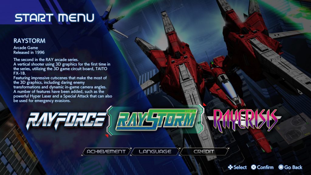 Test du jeu Ray'Z Arcade Chronology (PS4, Switch) - M2 Gaming